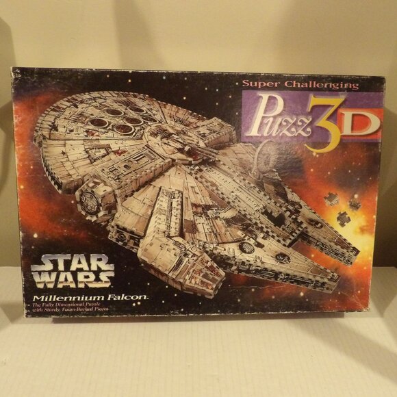Milton Bradley | Toys | Milton Bradley Star Wars Millennium Falcon 3d ...